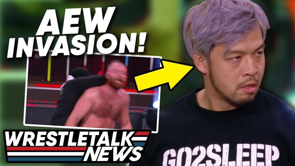 New Japan INVADES AEW! Lars Sullivan Speaks On WWE Firing; AEW Dynamite ...