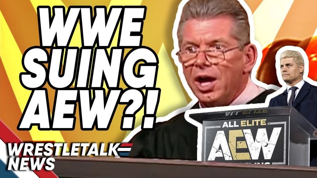 WWE SUING AEW?! Huge AEW Signing LEAKED?! | WrestleTalk News Nov. 2019 ... WWE SUING AEW?! Huge AEW Signing LEAKED?! | WrestleTalk News Nov. 2019 ...