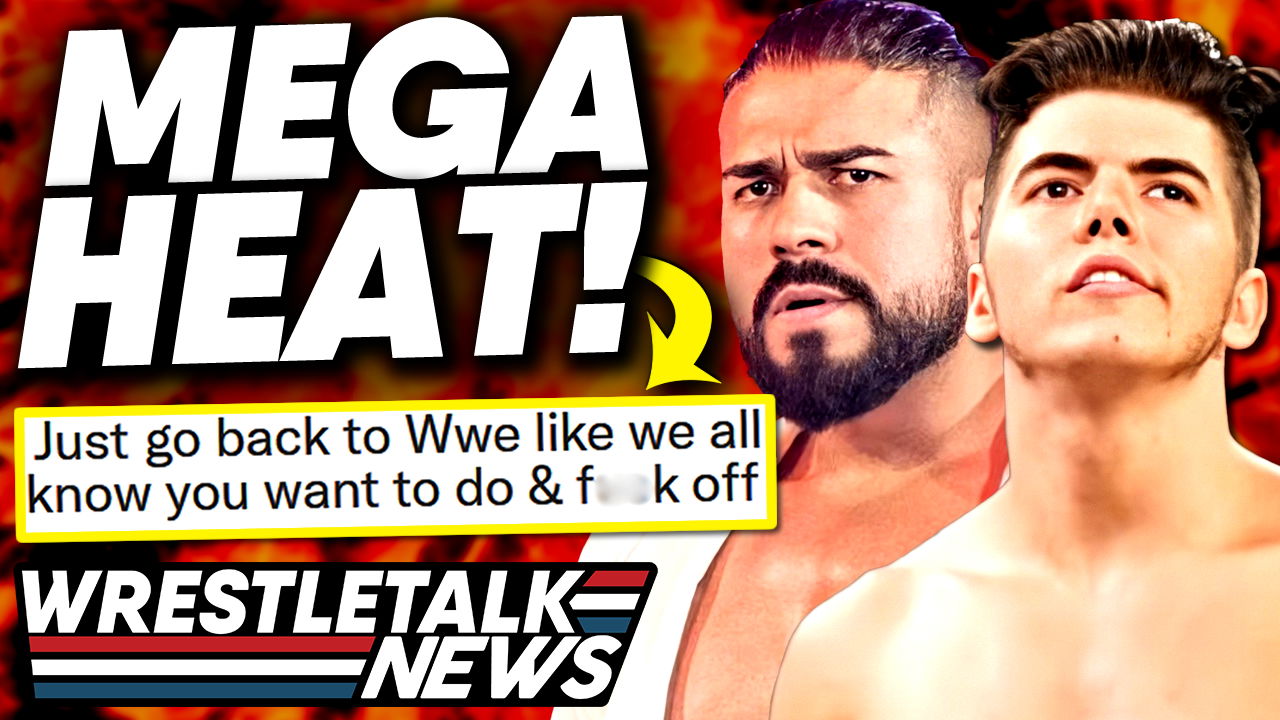Andrade Sammy Guevara MEGA AEW Heat! More Bray Wyatt WWE Return Links! | WrestleTalk - WrestleTalk