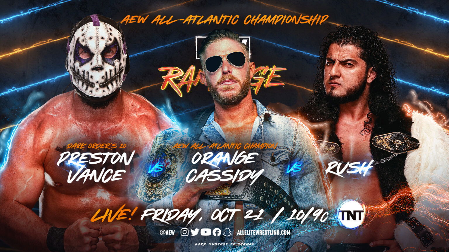 Orange Cassidy's First AEW All-Atlantic Title Defence Announced - WrestleTalk
