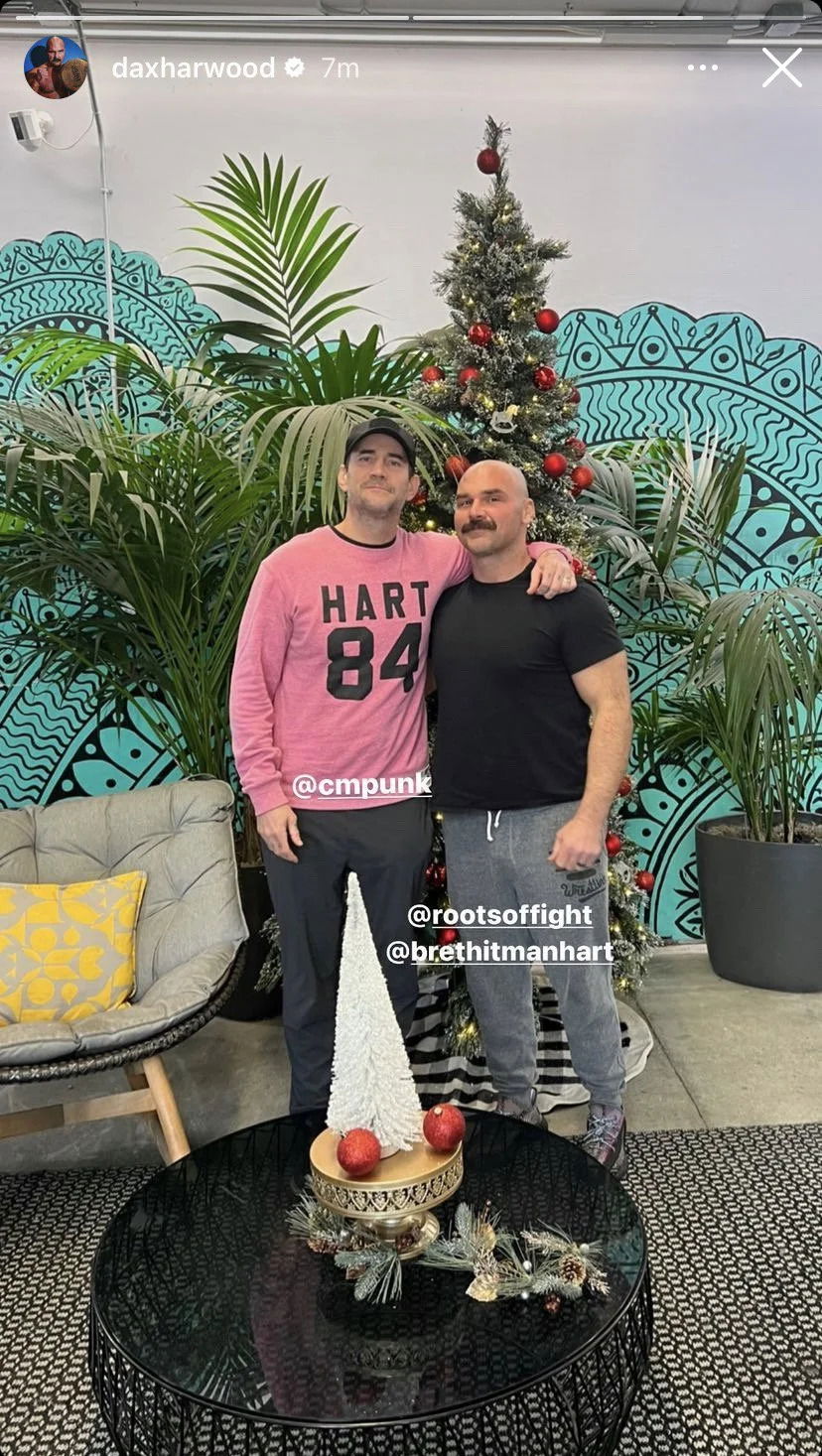 PHOTO: CM Punk Reunites With AEW Star - WrestleTalk PHOTO: CM Punk Reunites With AEW Star - WrestleTalk