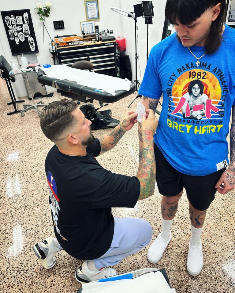 Top WWE Stars Get Matching Tattoos (Photos) - WrestleTalk