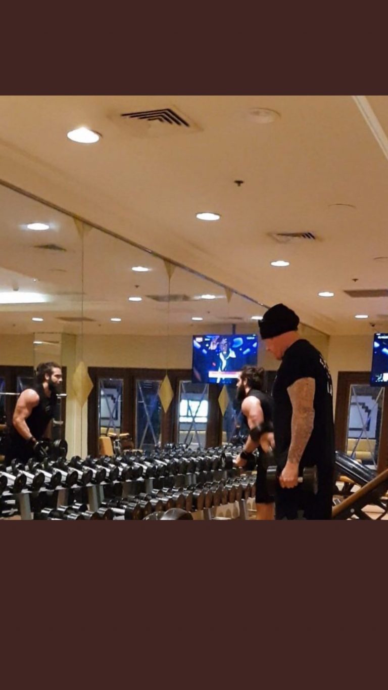 PHOTO: Missing WWE Star Spotted Working Out With The Undertaker ...