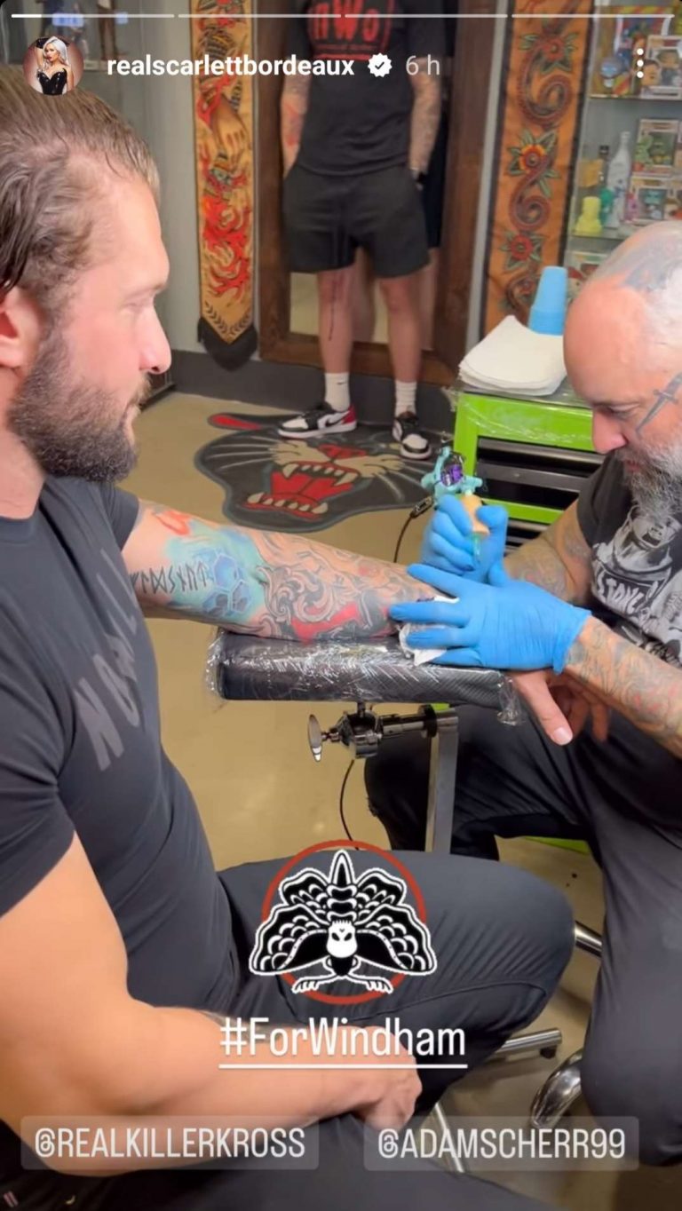 Several WWE Stars Get Matching Bray Wyatt Tattoos After SmackDown ...