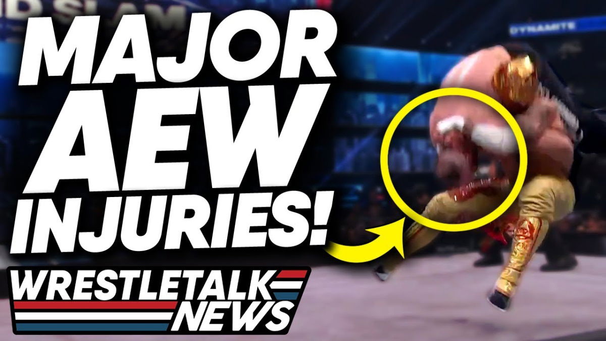 Multiple MAJOR AEW INJURIES! WWE ENDS Contract! AEW Dynamite Grand Slam 2023 Review ...
