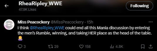 Rhea Ripley Reacts To Eliminating WWE Judgment Day Member From Royal Rumble - WrestleTalk