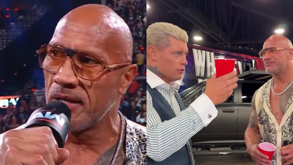 WWE Backstage Footage Of The Rock, Cody Rhodes & More Released ...