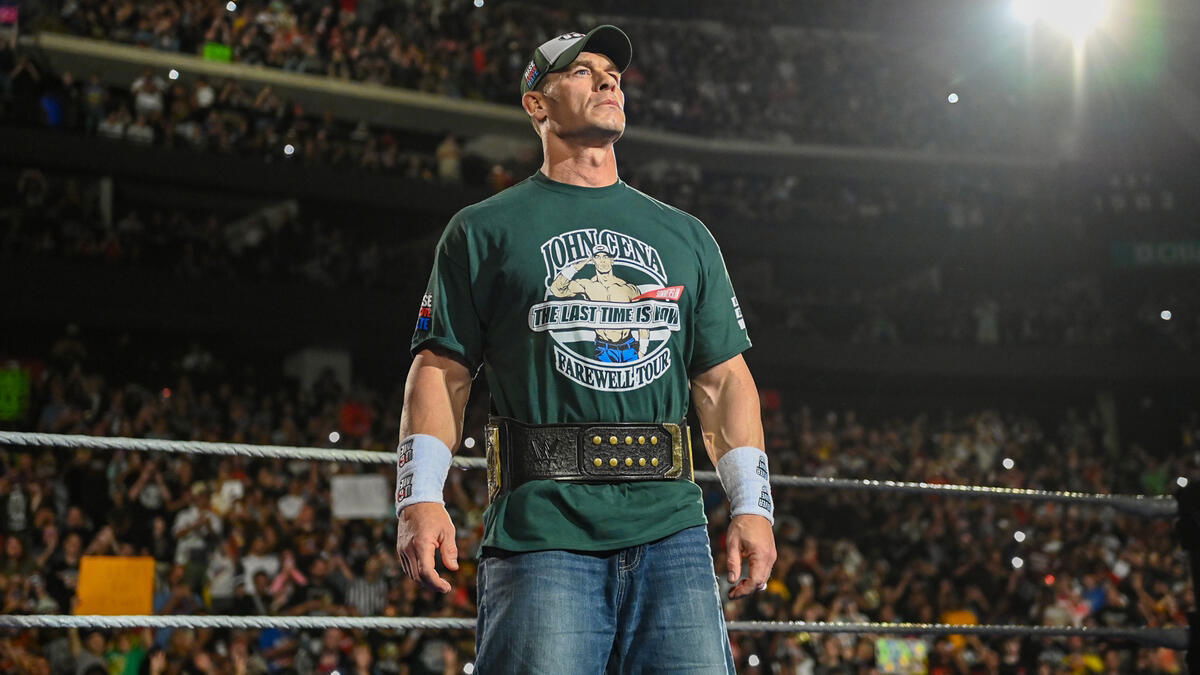 WWE Champion Open To Defending Against John Cena During Retirement Tour ...