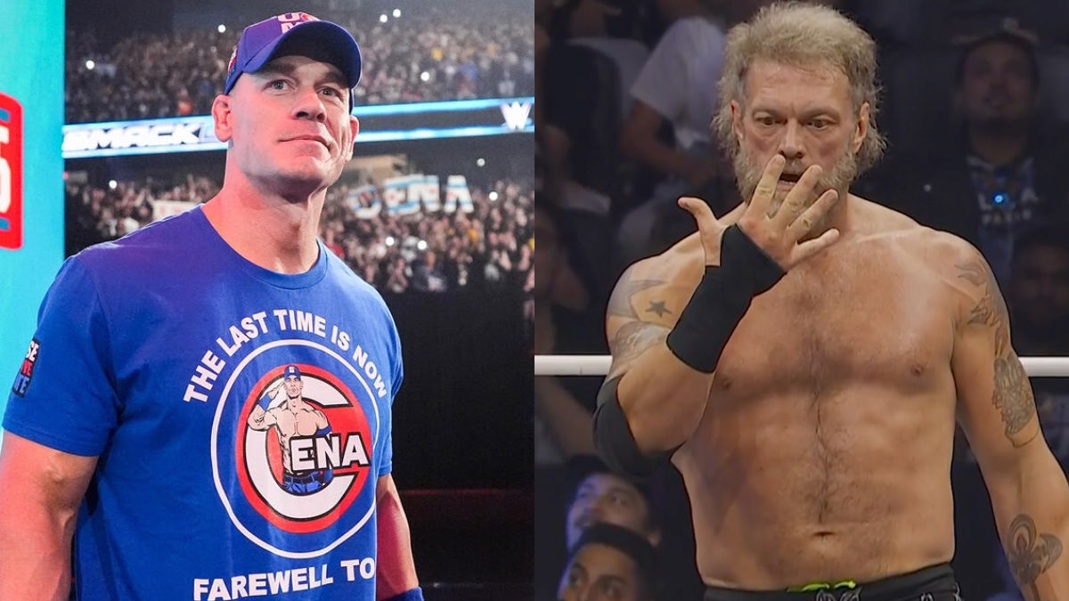 John Cena Reacts To Adam Copeland AEW All Out 2025 Tribute - WrestleTalk